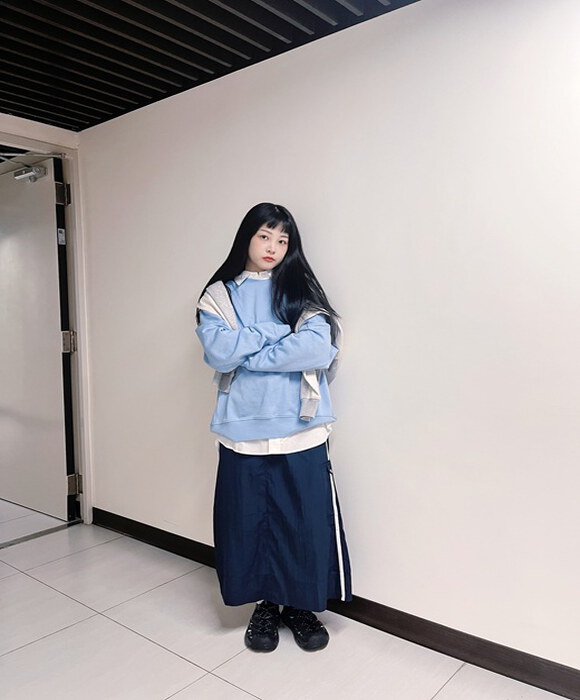 穿搭 snap - 台北南西誠品 - Weini/165cm - 出遊就是要穿得藍天白雲 - plain-me 搭配美好的一天