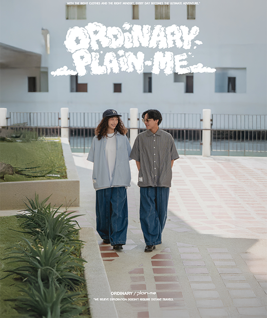 ORDINARY X PLAIN ME 運動俱樂部⻑tee - plain-me 搭配美好的一天