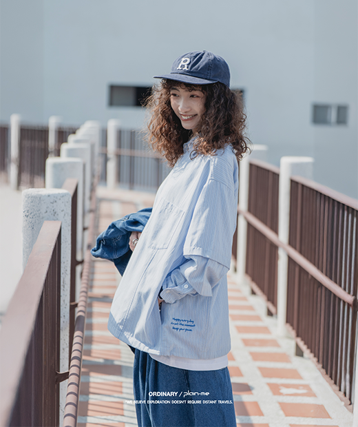 ORDINARY X PLAIN ME ⽇常計畫短tee - plain-me 搭配美好的一天